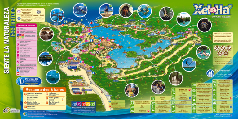 Mapa Xel Ha | PDF