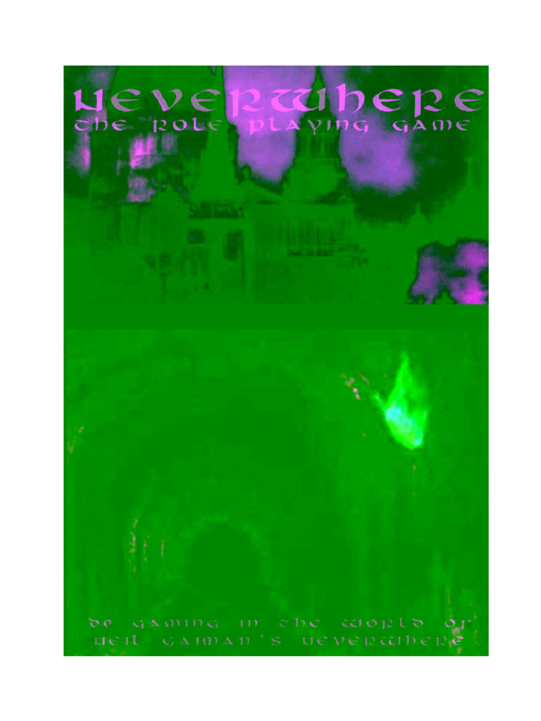 Neverwhere d6 Corebook | PDF | Dice