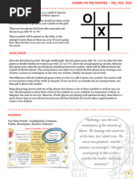 Tic Tac Toe Rules | PDF