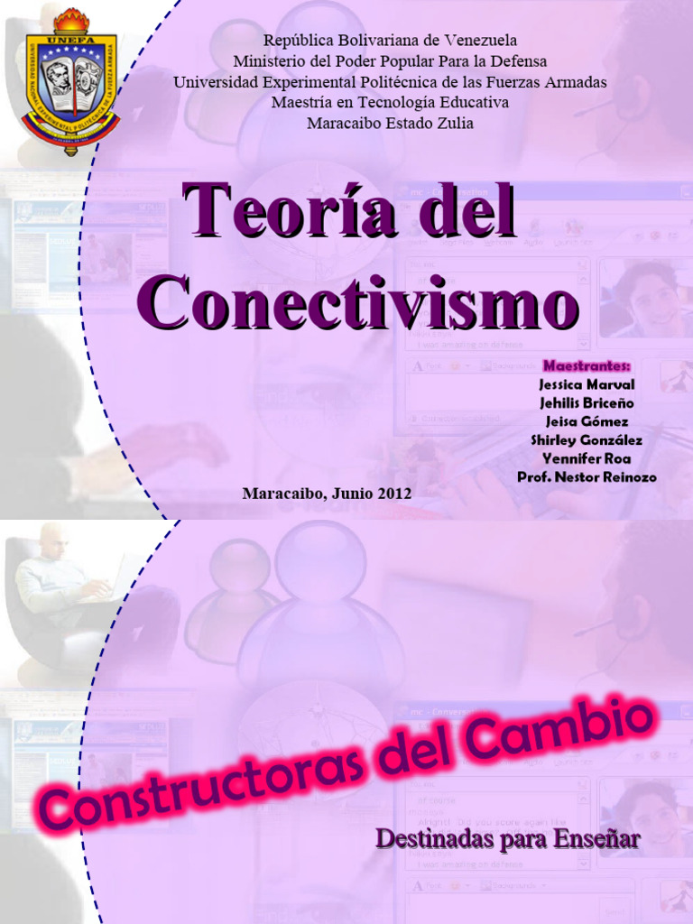 Equipo No 4 Teoria Del Conectivismo | PDF | Aprendizaje | Teorías psicologicas