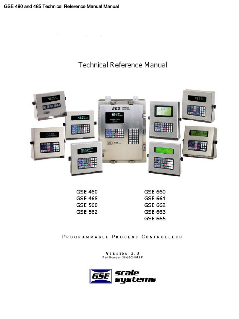 460 and 465 Technical Reference Manual - Toc | PDF | Parameter (Computer Programming) | Computing