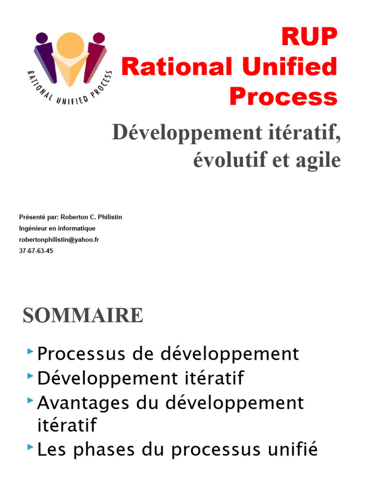 GL - Cours 4 - RUP | PDF | Secteur d'activité du logiciel ...