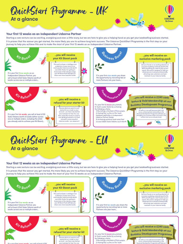 Quickstart at A Glance Oct23 Uk Eu | PDF | Economies | Business