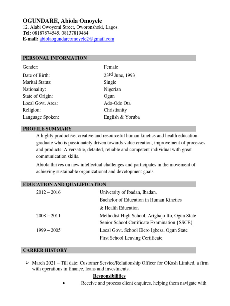 Mojeed Damilola Bece | PDF