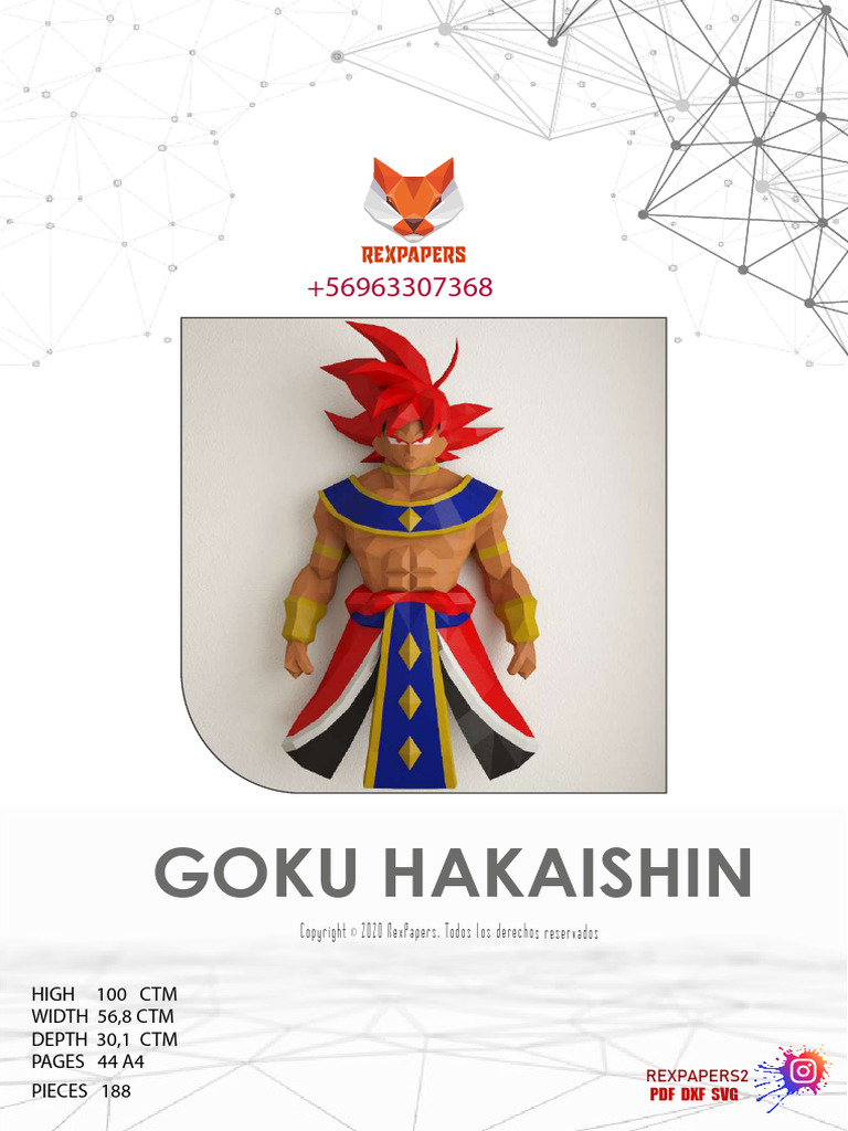 Goku Hakaishin Plantillas Rexpapers | PDF | Civil Law (Common Law ...