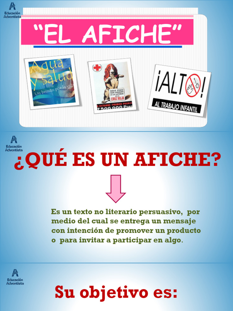 Guía Básica de Afiches Persuasivos | PDF | Negocios | Ciencias sociales