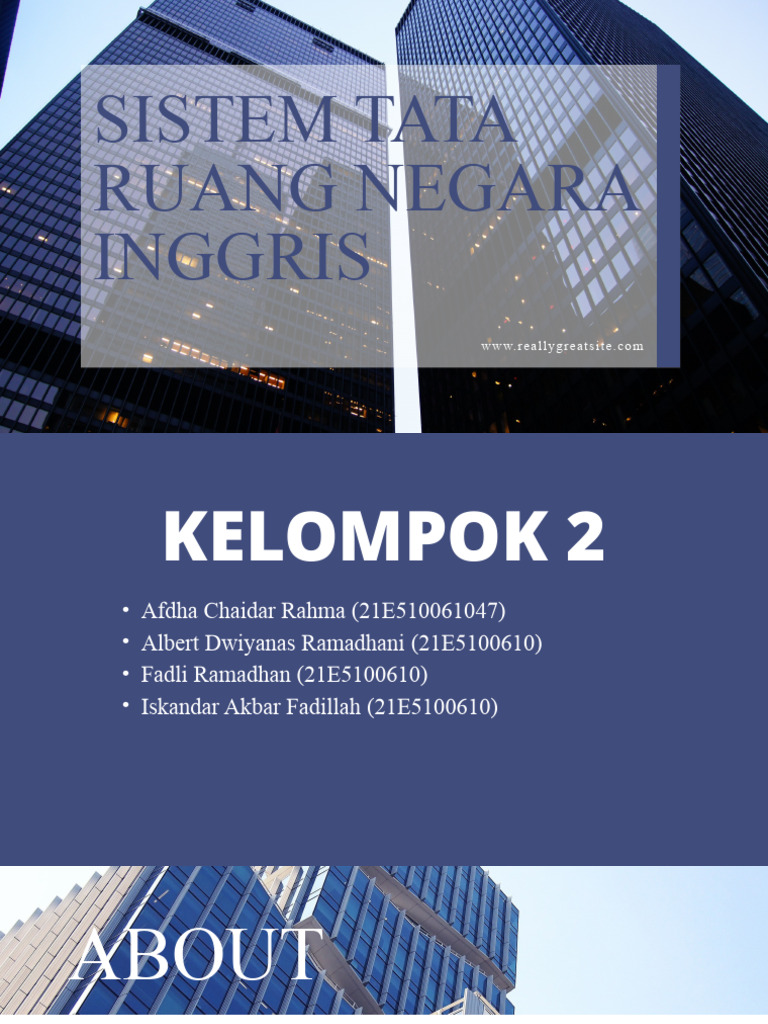 Desain Tata Ruang di Inggris | PDF