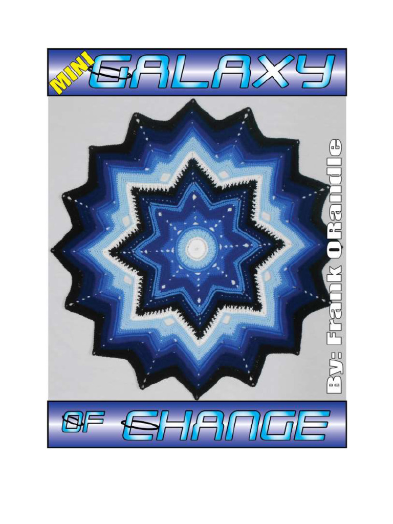 Mini Galaxy of Change Crochet Pattern | PDF | Crochet | Woven Fabrics