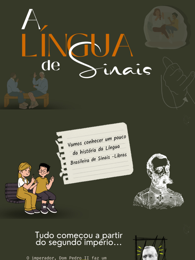 A história da Libras | PDF | Surdez