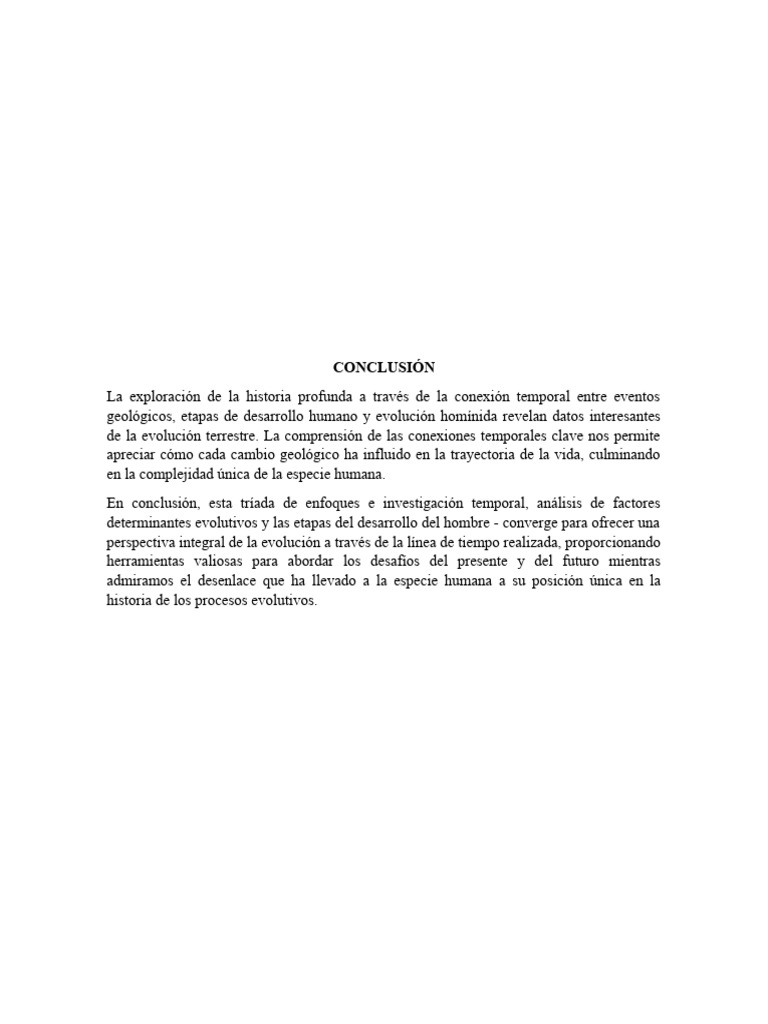 CONCLUCIÓN | PDF
