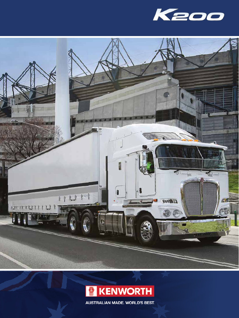 Kenworth AU K200 ModelBrochure - 2020 - WEB | PDF | Truck | Anti Lock ...