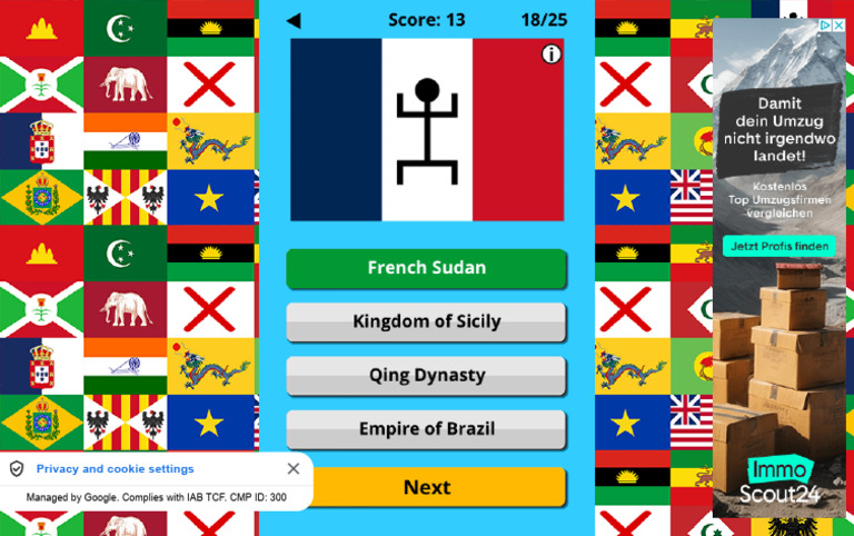 Historical Flags Quiz - World Geography Games | PDF
