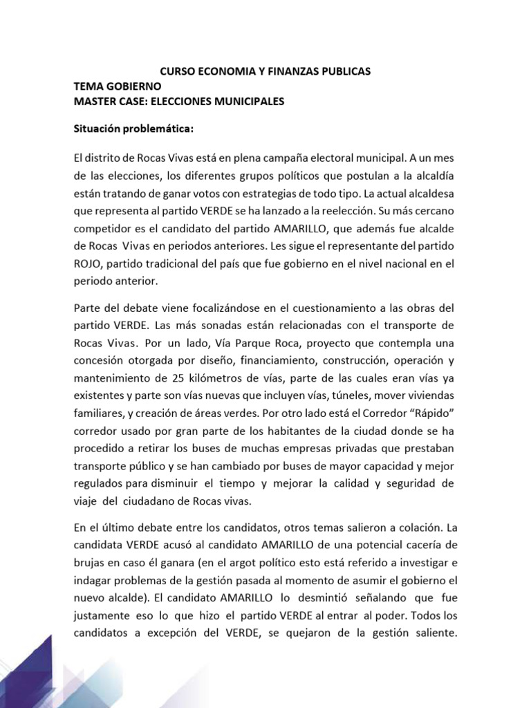 Master Case | PDF | Transporte | Mercado libre