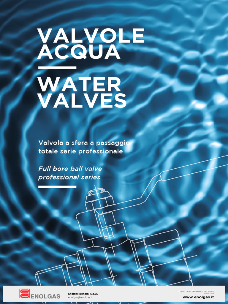 TOPIC Valvole Acqua - Enolgas | PDF