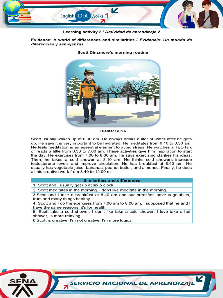 Evidence A World of Differences and Similarities | PDF