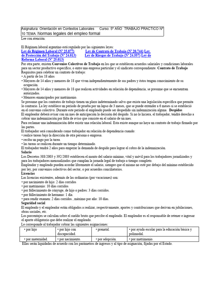 TP10 | PDF | Finanzas y dinero