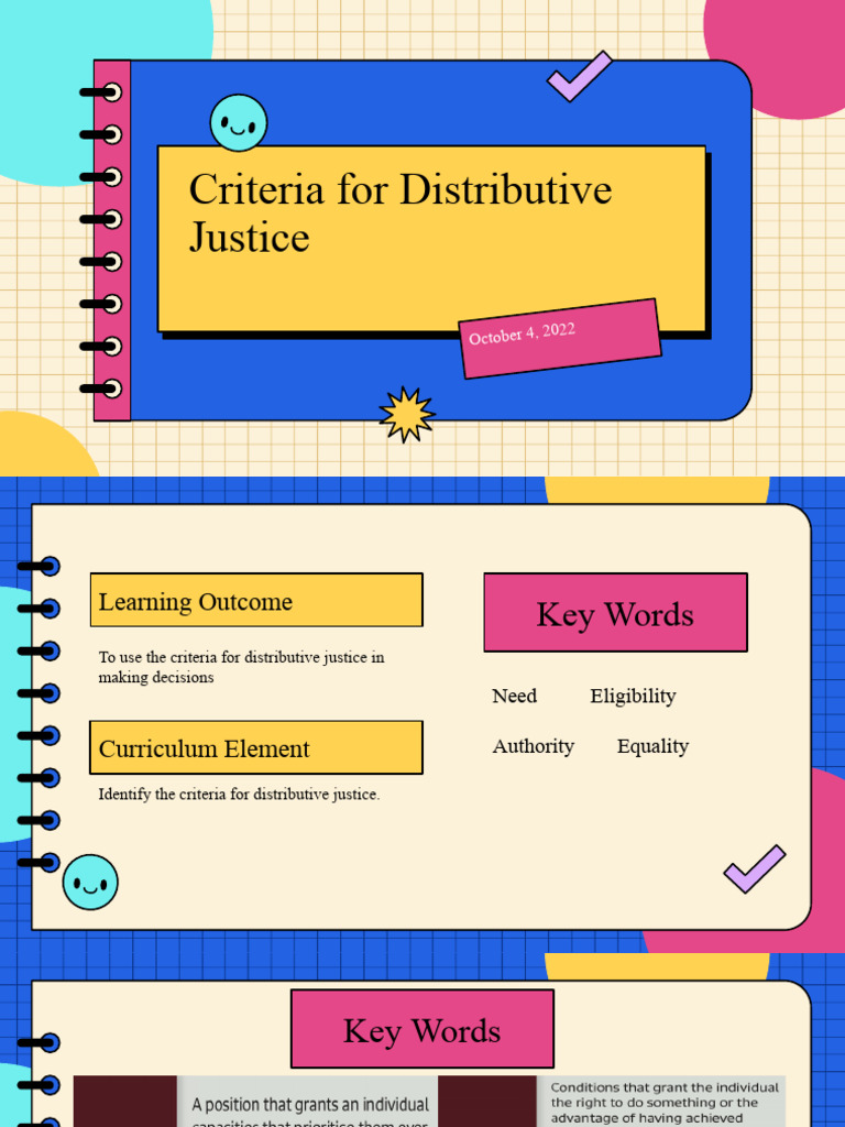 Criteria for Distributive Justice | PDF | Justice | Crime & Violence