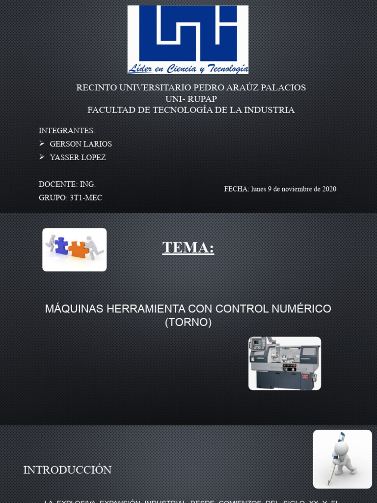Maquinas de CNC (Torno) | PDF | Control numerico | Mecanizado