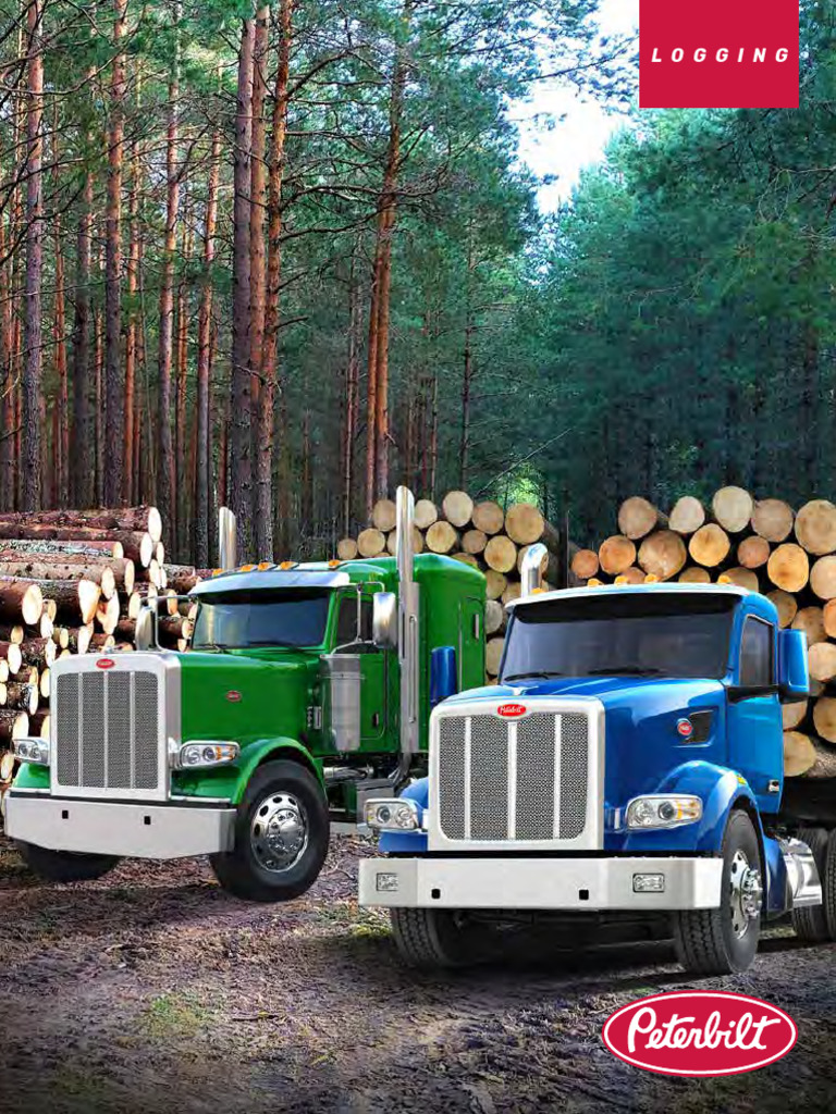 Peterbilt Logging - Truck - Sales - Sheet | PDF | Truck | Automotive ...