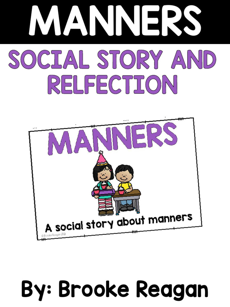 04 - Social Story - Manners | PDF
