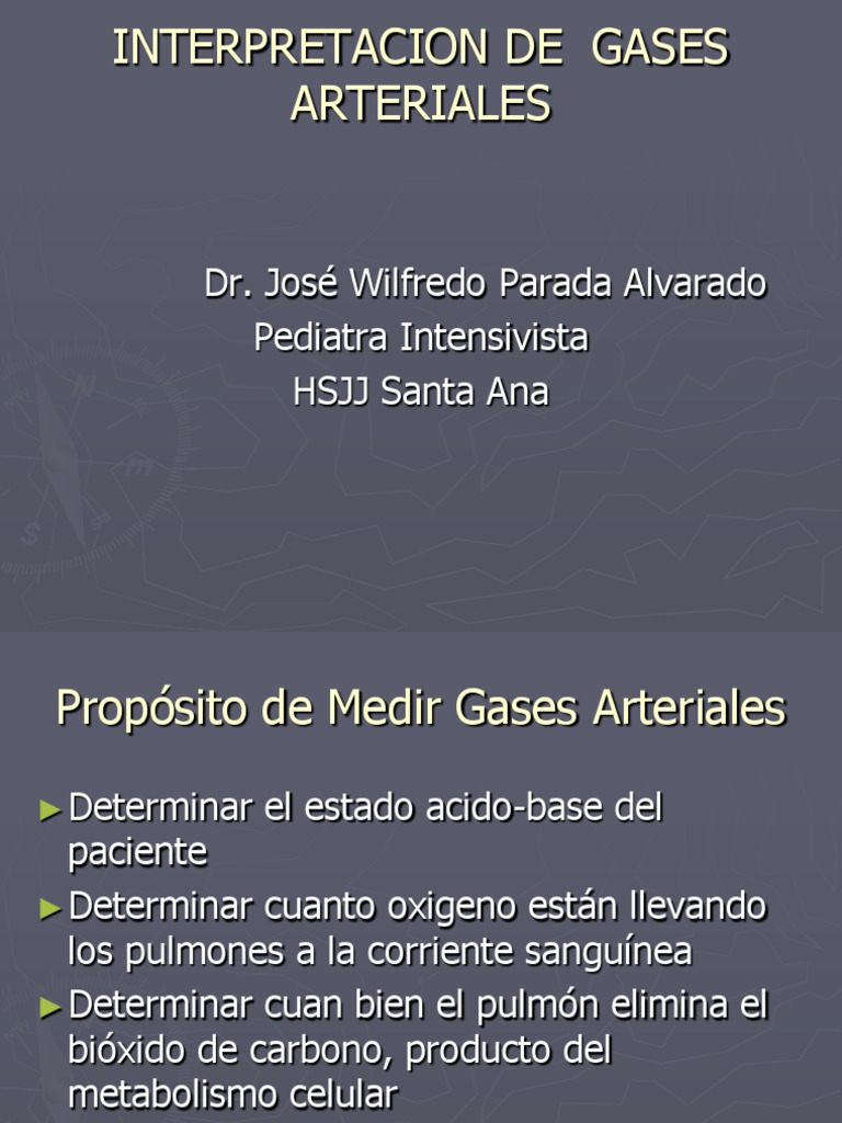 Interpretación de Gases Arteriales | PDF | Solución tampón | Medicina ...