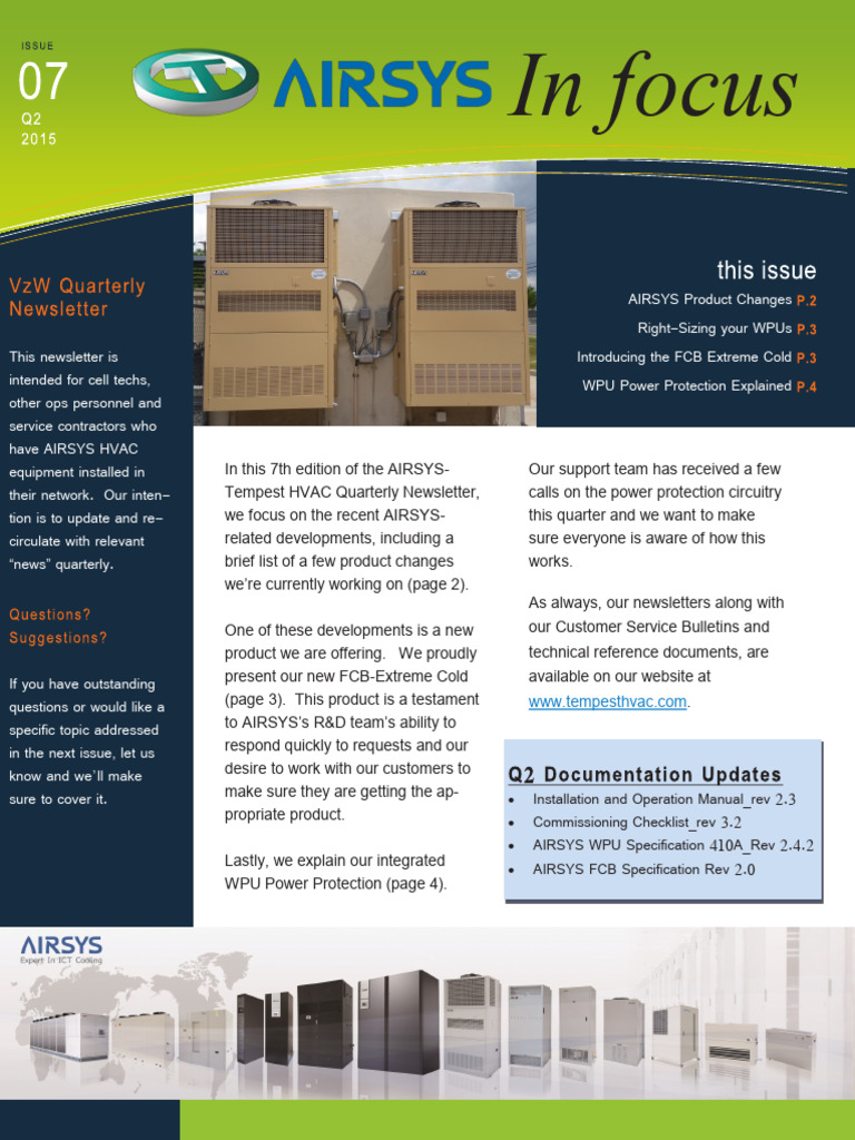 2015 Q2 Quarterly-Newsletter | PDF | Rectifier | Electrical Engineering