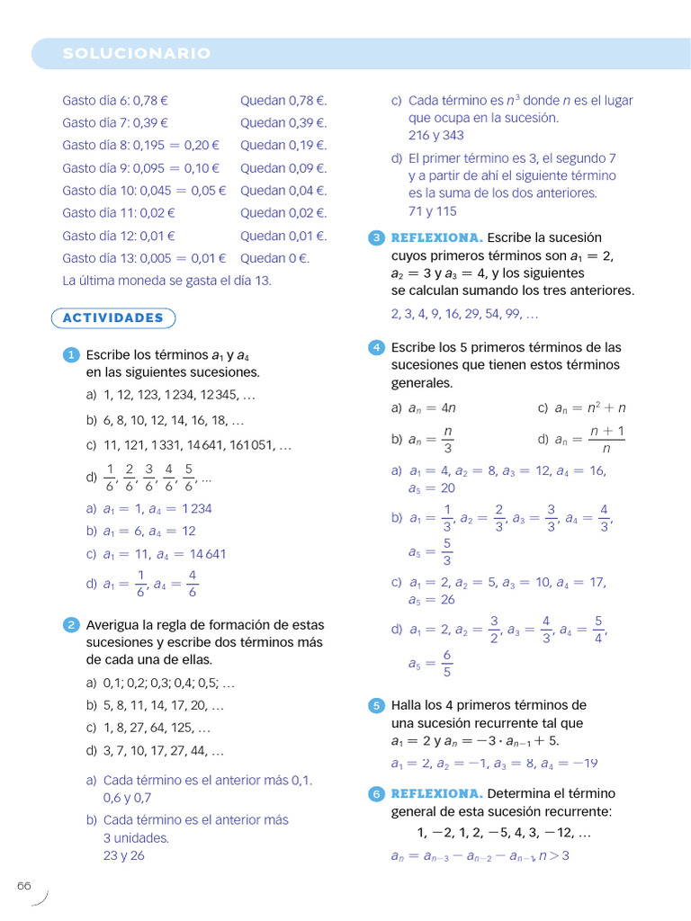 3eso Solucionario Matematicas Tipo A Tema 3 | PDF | Cálculo ...