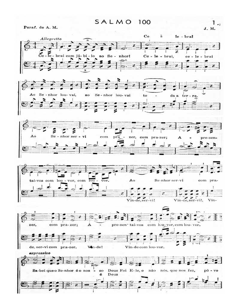 Salmo 100 | PDF