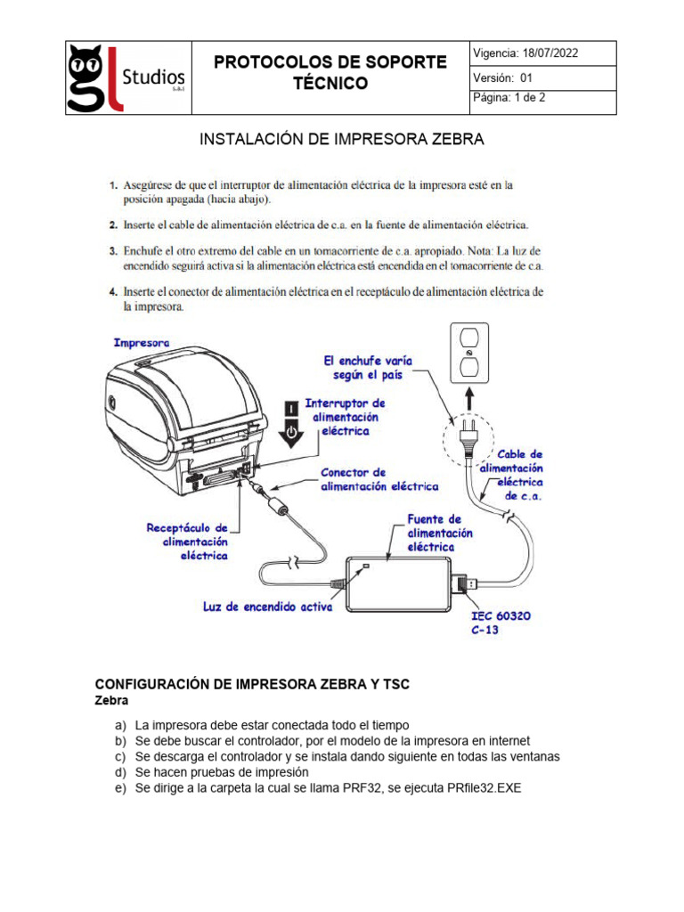 Configuración de Impresora Zebra | PDF | Informática | Software