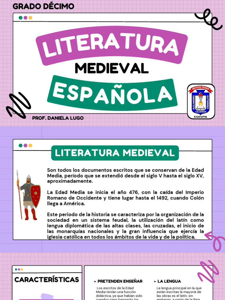 Literatura Medieval Española 10 | PDF