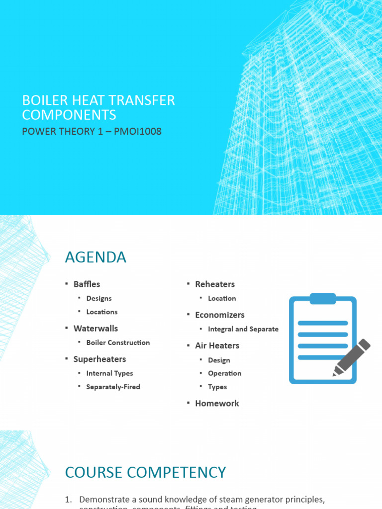 Lesson 5 Boiler Heat Transfer Components | Download Free PDF | Boiler ...