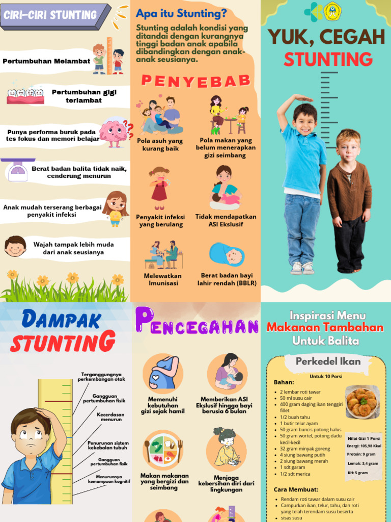 Leaflet Stunting Balita | PDF