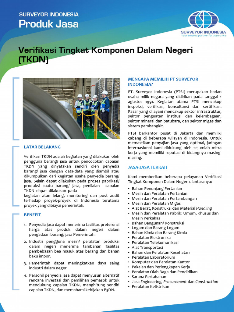 PDF Infras Verifikasi TKDN | PDF