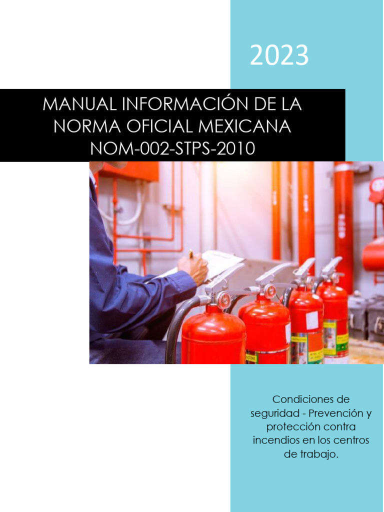 Nom 002 STPS 2010 | PDF | Defensa Civil | Protección contra incendios