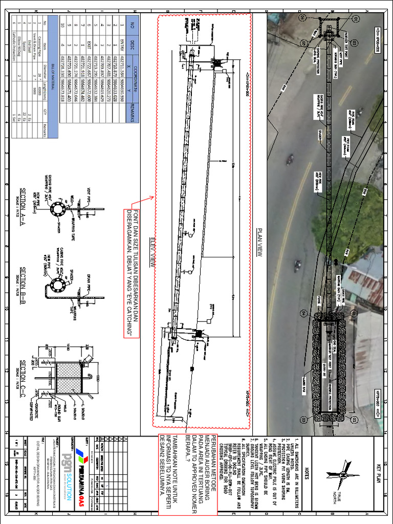 Layout Pipeline Auger Boring | PDF