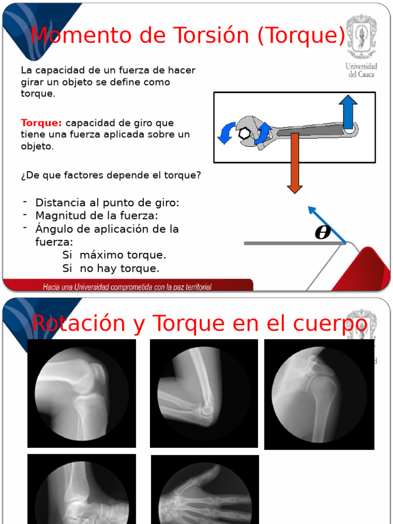 Momento de Torsión (Torque) | PDF | Esfuerzo de torsión | Rotación