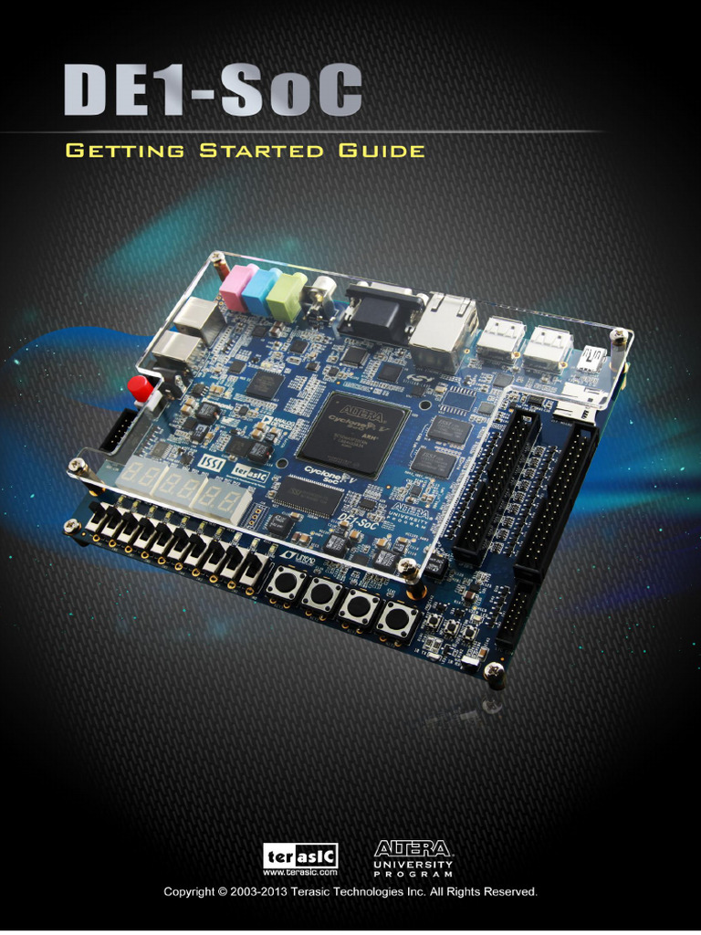 DE1-SoC Getting Started Guide | PDF | Device Driver | Usb