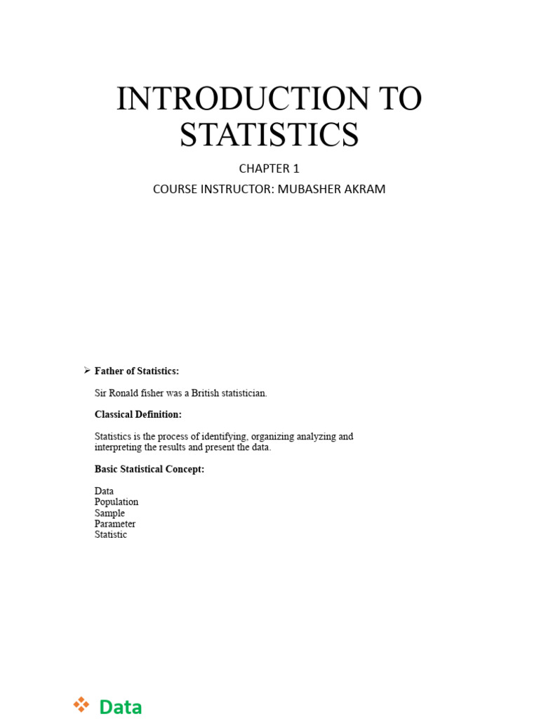 Introduction To Statistics | PDF | Cost Of Living | Statistics