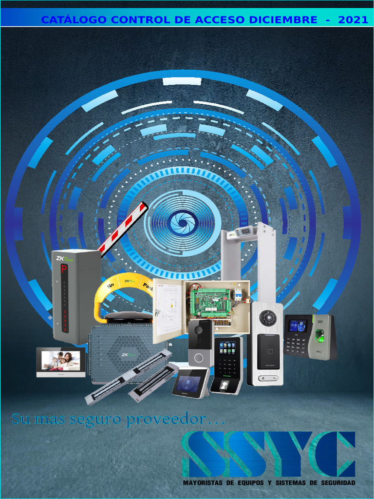 Catálogo SSYCSA de Control de Acceso | PDF | Red mundial | Internet y web
