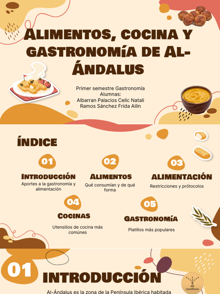 Gastronomía de Al-Ándalus: Comidas y Costumbres | PDF | Cocina española ...