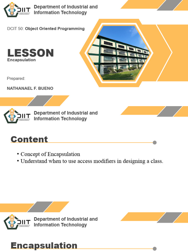 Understanding Encapsulation in Java | PDF | Class (Computer Programming ...