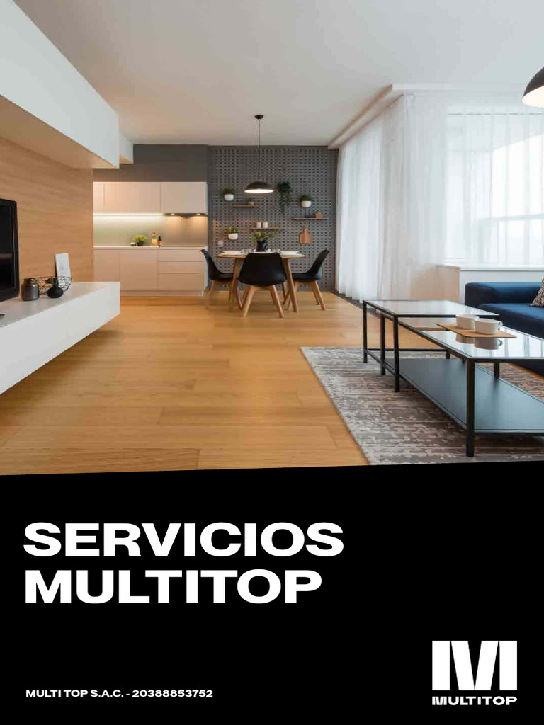 Servicios Multitop 2023 | PDF | Diseño | Mueble