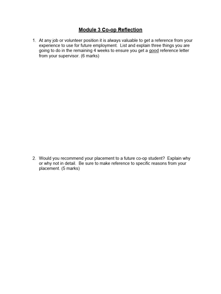 Reflection #3 | PDF | Career & Growth