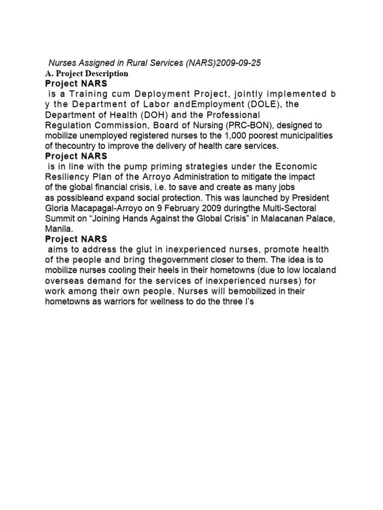 Nurse Project | PDF | Social Science