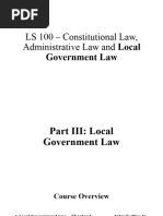 Local Government Act 2019 Overview | PDF | Mayor | By Law