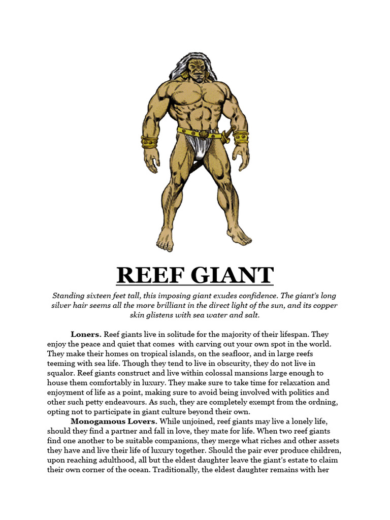 REEF GIANT | PDF