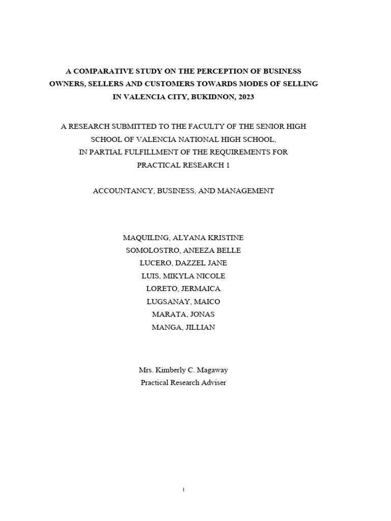 Practical Research RRL | PDF | Online Shopping | Retail