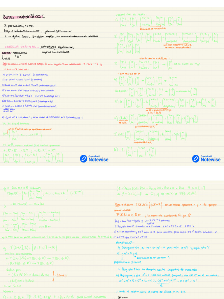 Clase1 Matematica | PDF