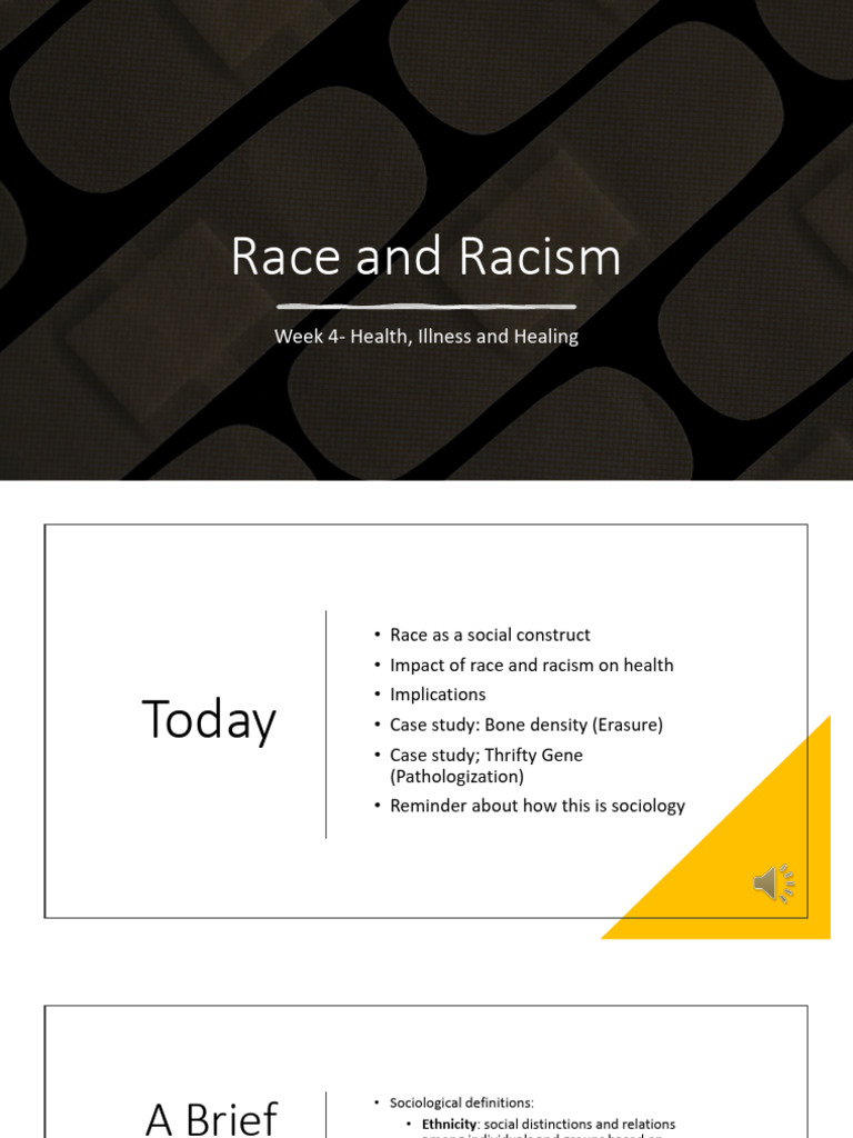 Week 5 - Race and Racism | PDF | Race (Human Categorization) | Racism