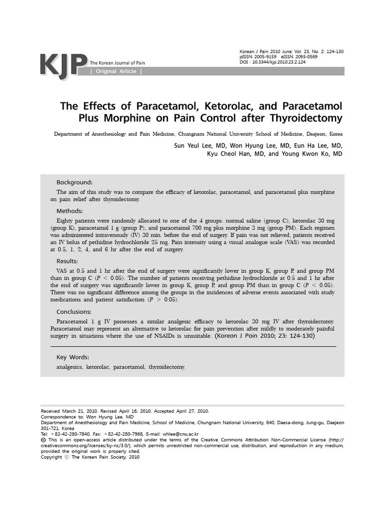KJP 23 124 | PDF | Analgesic | Nonsteroidal Anti Inflammatory Drug